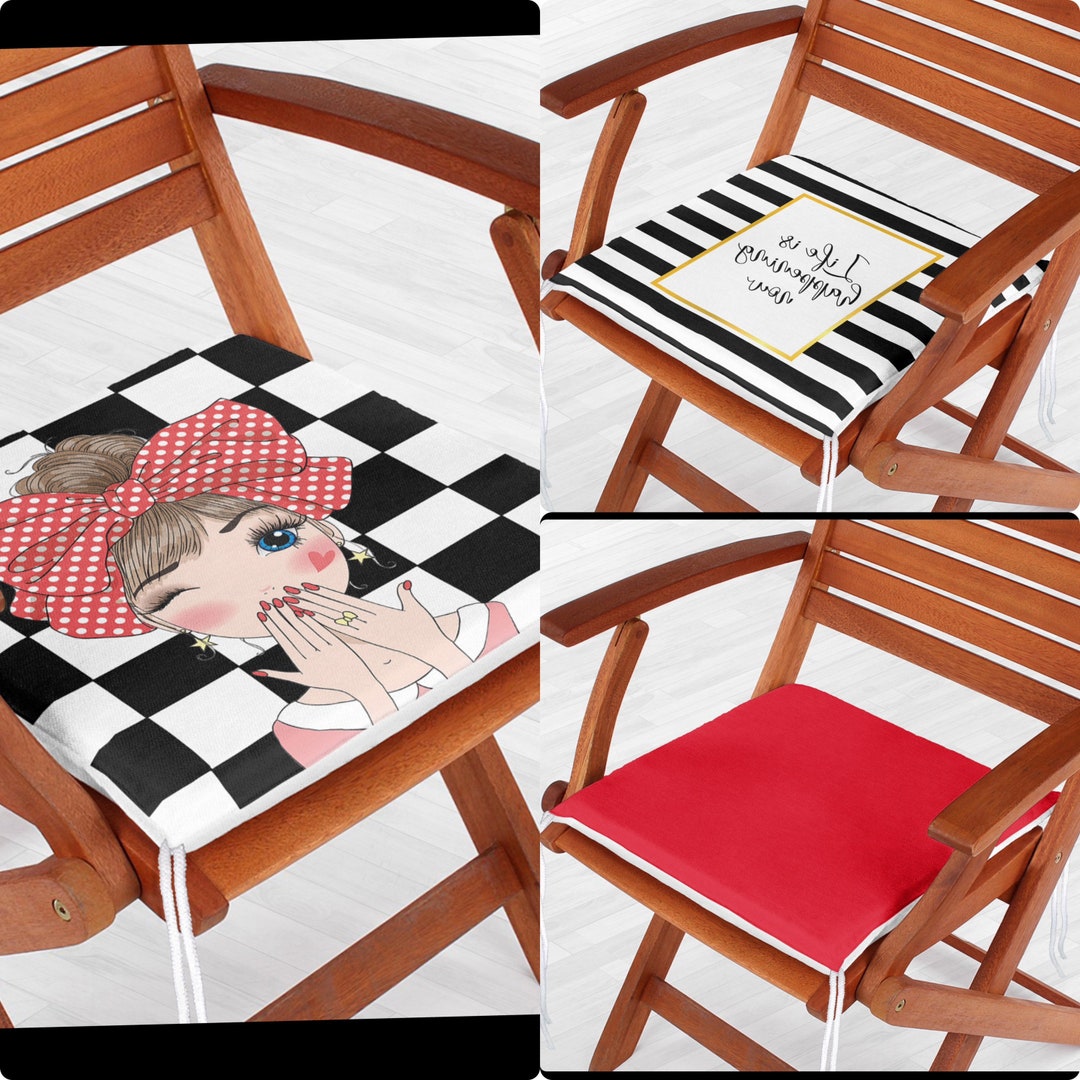 Triple Combination ! Chair Pads, Chair Cushions Decorative Square ...