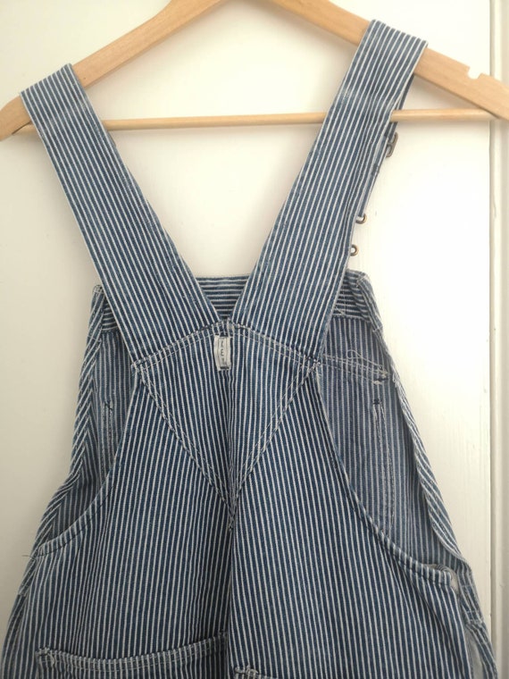 Vintage 90s KEY Imperial 80s Bib Overalls jeans, blue… - Gem