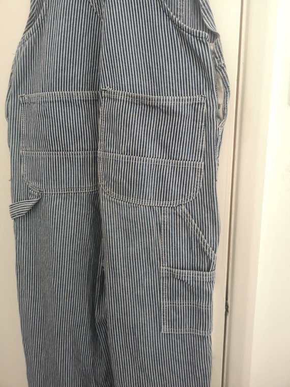 Vintage 90s KEY Imperial 80s Bib Overalls jeans, blue… - Gem