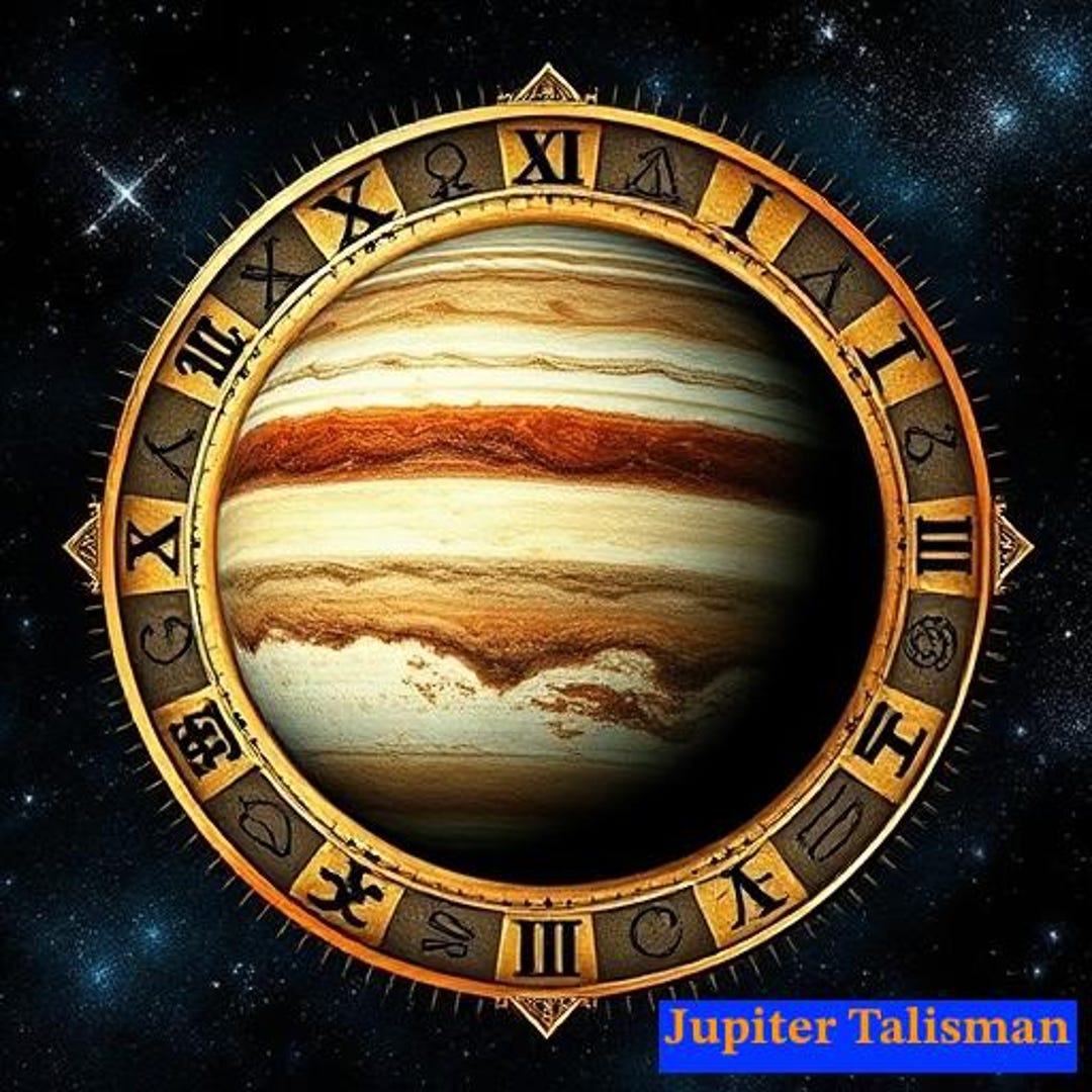Jupiter Talisman: Malchjdael / 1st Genius Jupiter of Franz Bardon ...