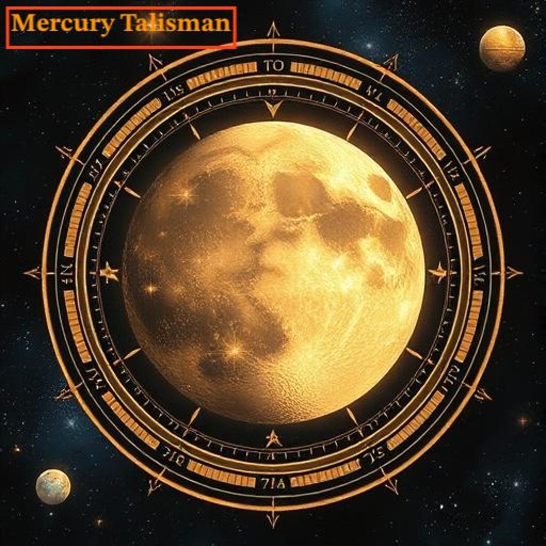 Mercury Talisman: 38th Genius of Mercury HAAMIAH - Etsy