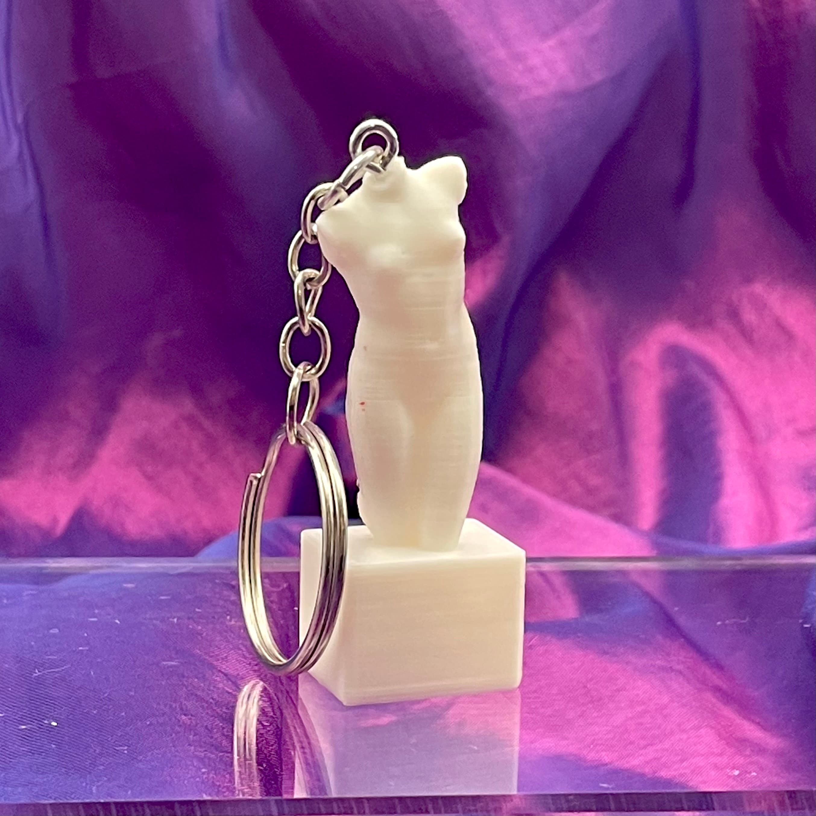 Aphrodite Statue Keyring, Greek Statue Keyring, Keyring Gift for Art ...