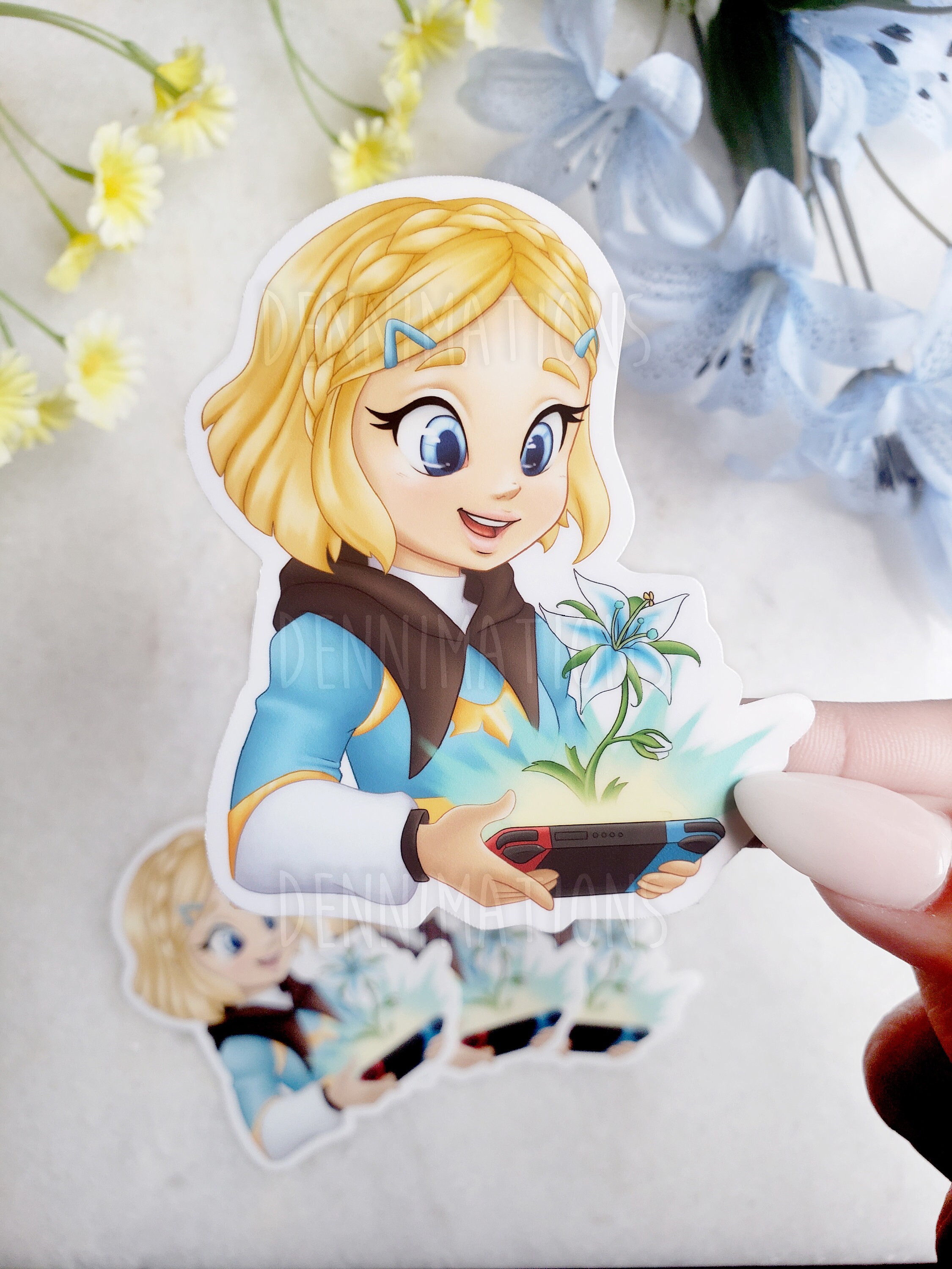 Silent Princess Flower / The Legend of Zelda / Breath of the | Etsy