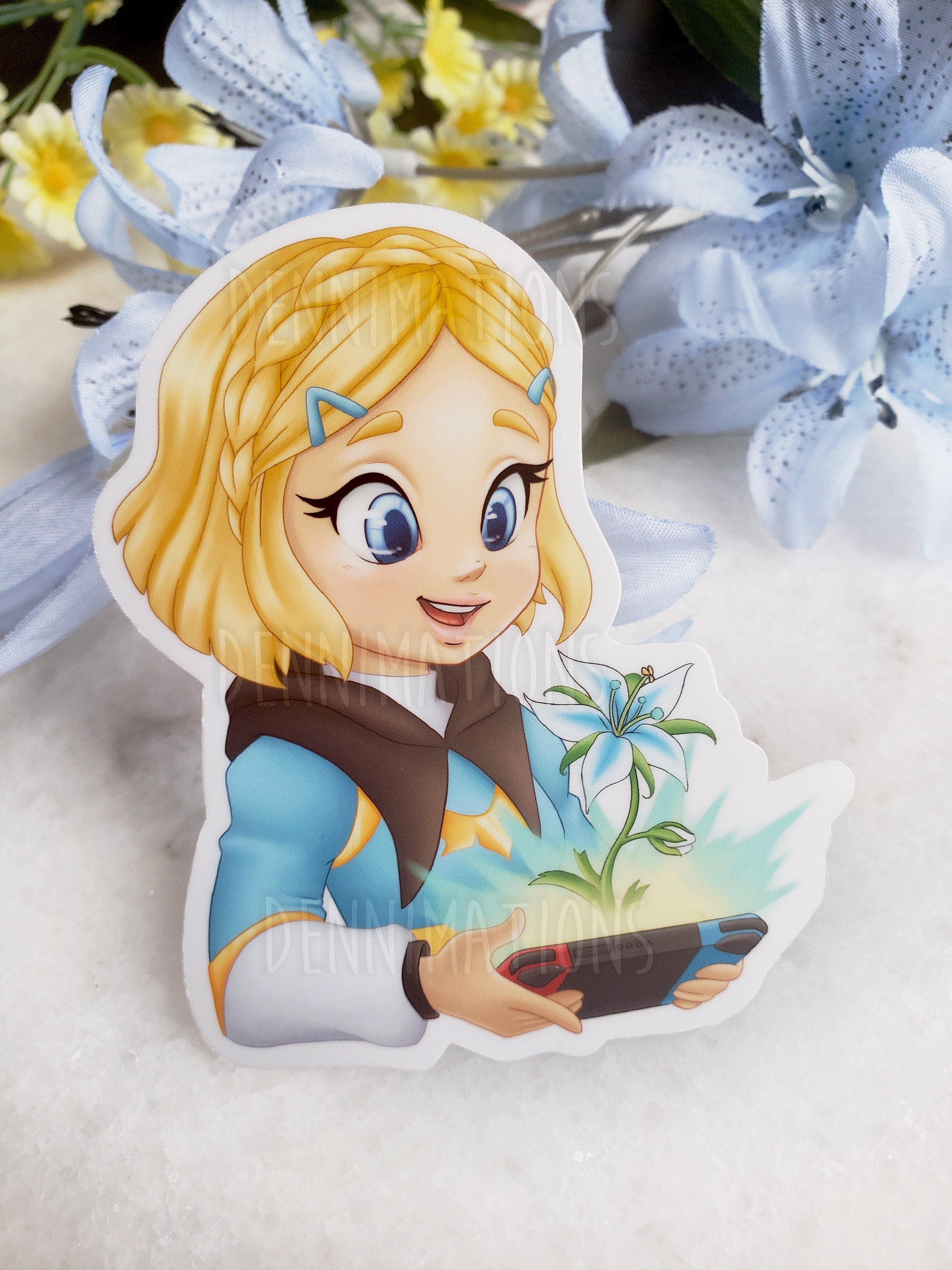 Silent Princess Flower / The Legend of Zelda / Breath of the | Etsy