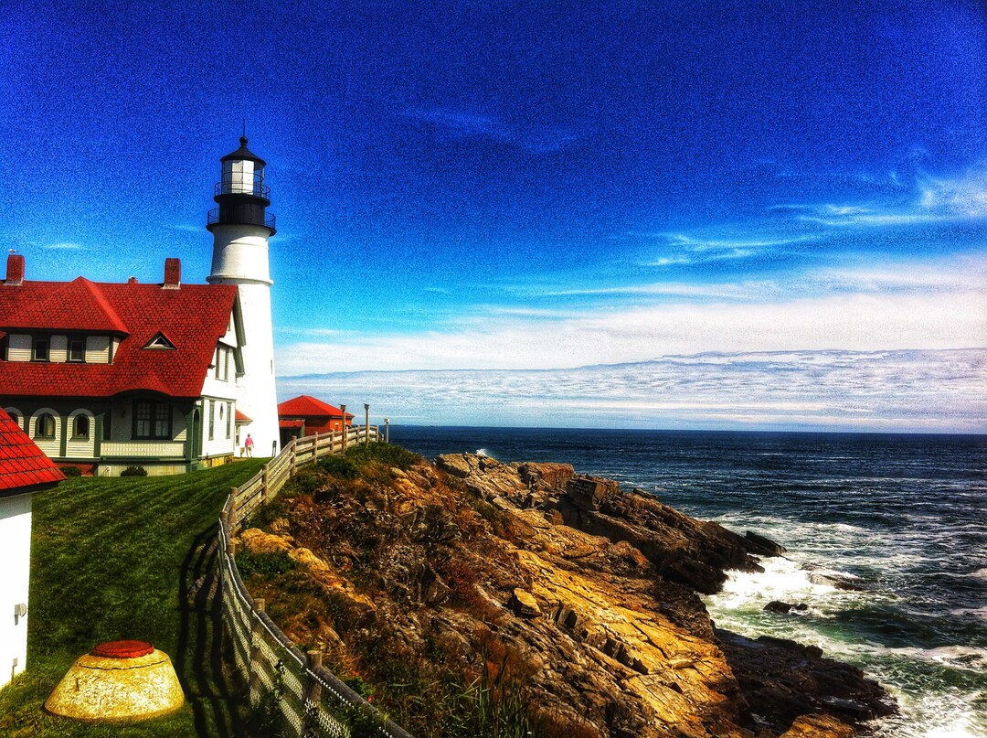 Lighthouse; Maine; Landscape Photography - Etsy