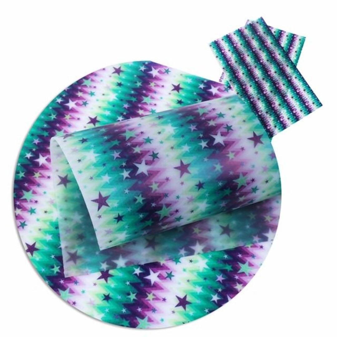 Stars Jelly Sheets, Transparent Vinyl Sheets, Vinyl Fabric Sheet (R3 ...