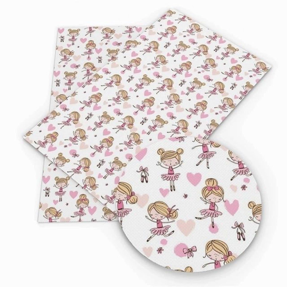 Ballet Faux Leather Sheets Ballerina Vinyl Fabric Sheet - Etsy
