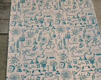 Science Fabric - Etsy