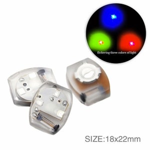 LED Lights Confetti Lights Balloon Lights 5 Pc Set - Etsy