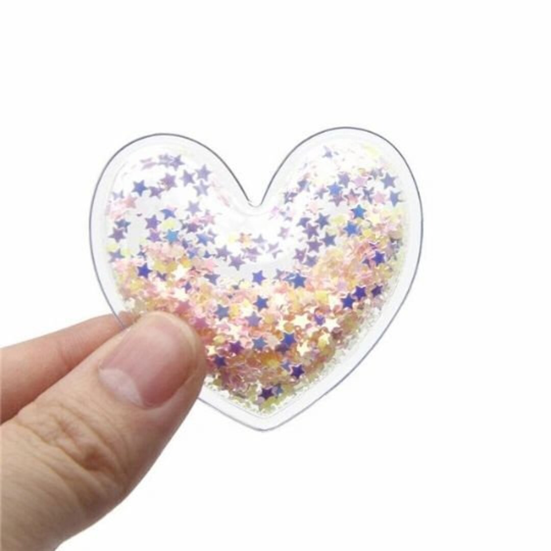 Heart Vinyl PVC Shaker Hair Bow Accessories 1 Piece - Etsy