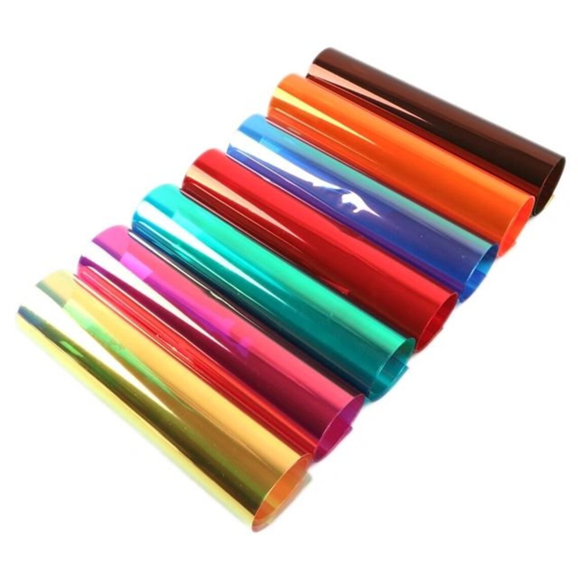 Transparent Tinted 7.5x12 Jelly Sheets, Vinyl Sheet (I1-122) - Etsy