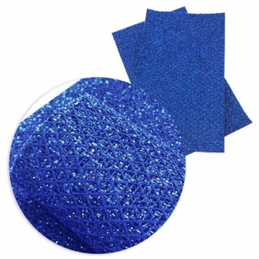 Blue Diamond Lace Glitter Canvas Sheet, Vinyl Fabric Sheet R3-111 - Etsy