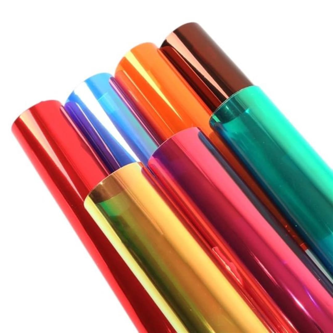 Transparent Tinted 7.5x12 Jelly Sheets, Vinyl Sheet (I1-122) - Etsy