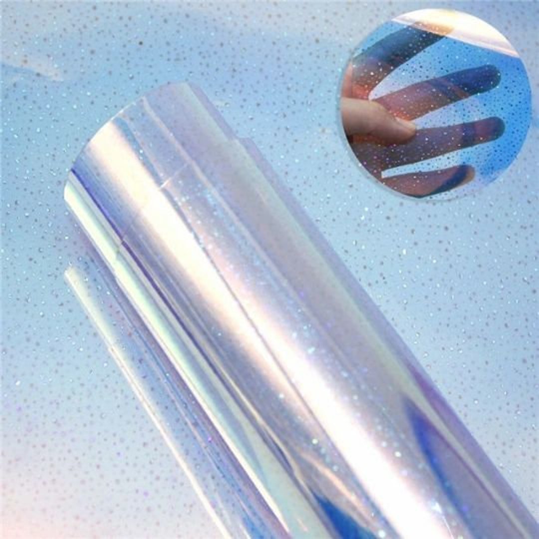 Mirrored Reflective Glitter Tiny Dots Jelly Sheets, 7.5x12 Mirrored ...