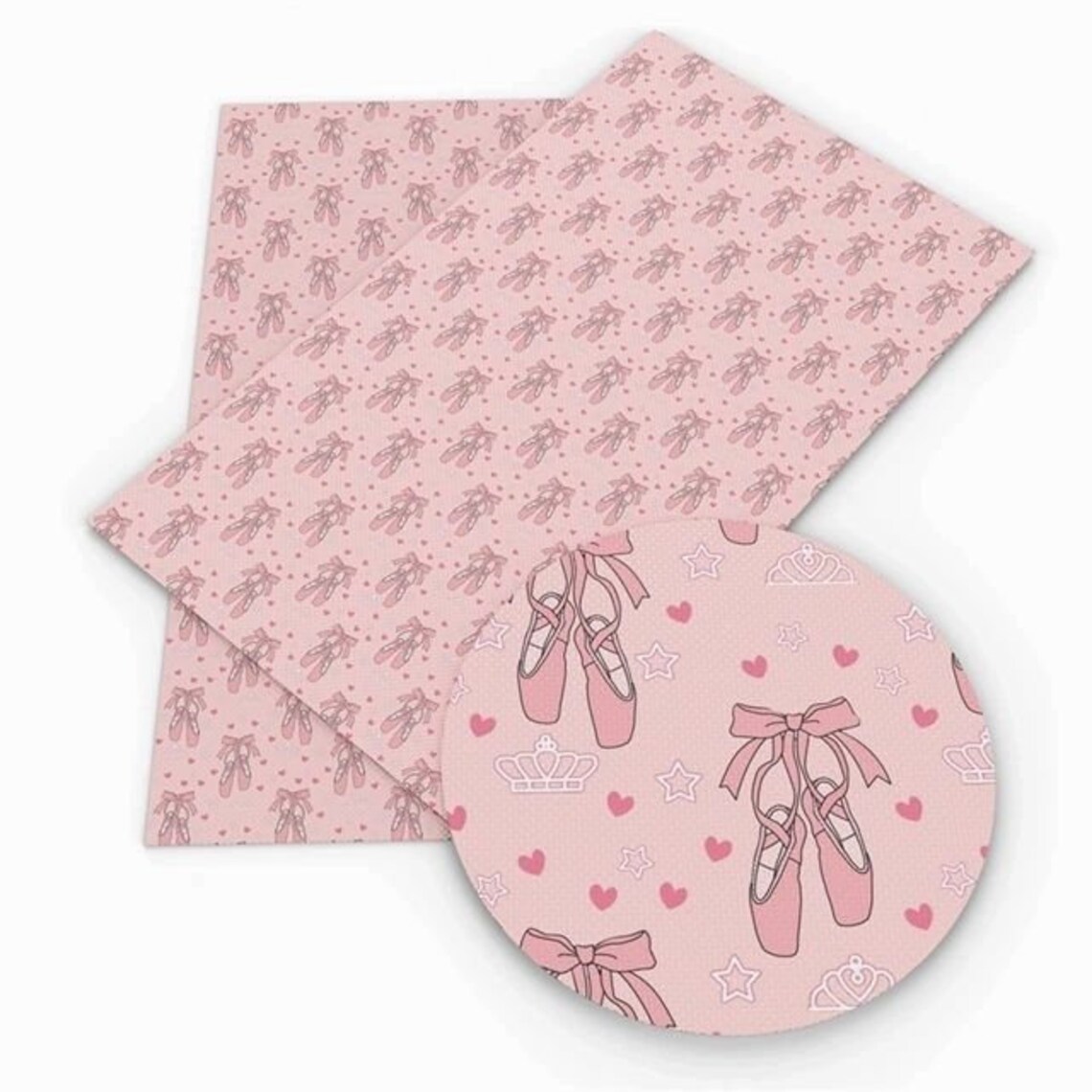 Ballet Faux Leather Sheets, Ballerina Vinyl Fabric Sheet (N4-111) - Etsy
