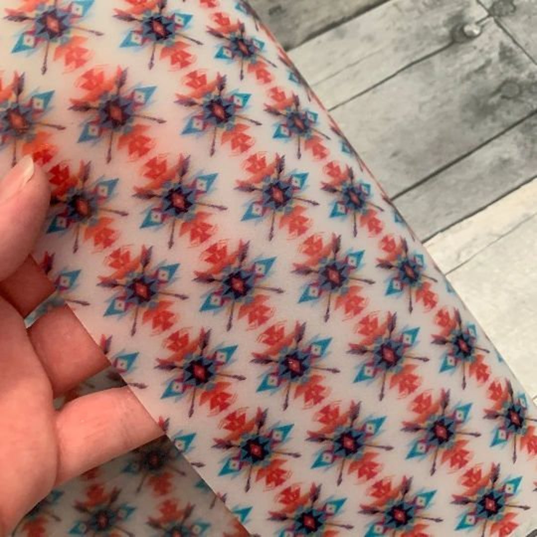 Tribal PVC Vinyl Jelly Sheets, Native Vinyl Sheet O3-108 - Etsy