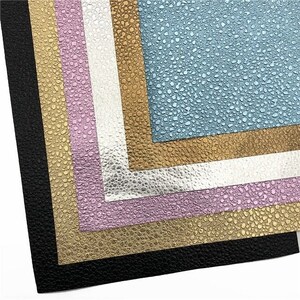 Rocks Metallic Textured Vinyl Sheets, Thin Vinyl Fabric Sheet (O5-110 ...