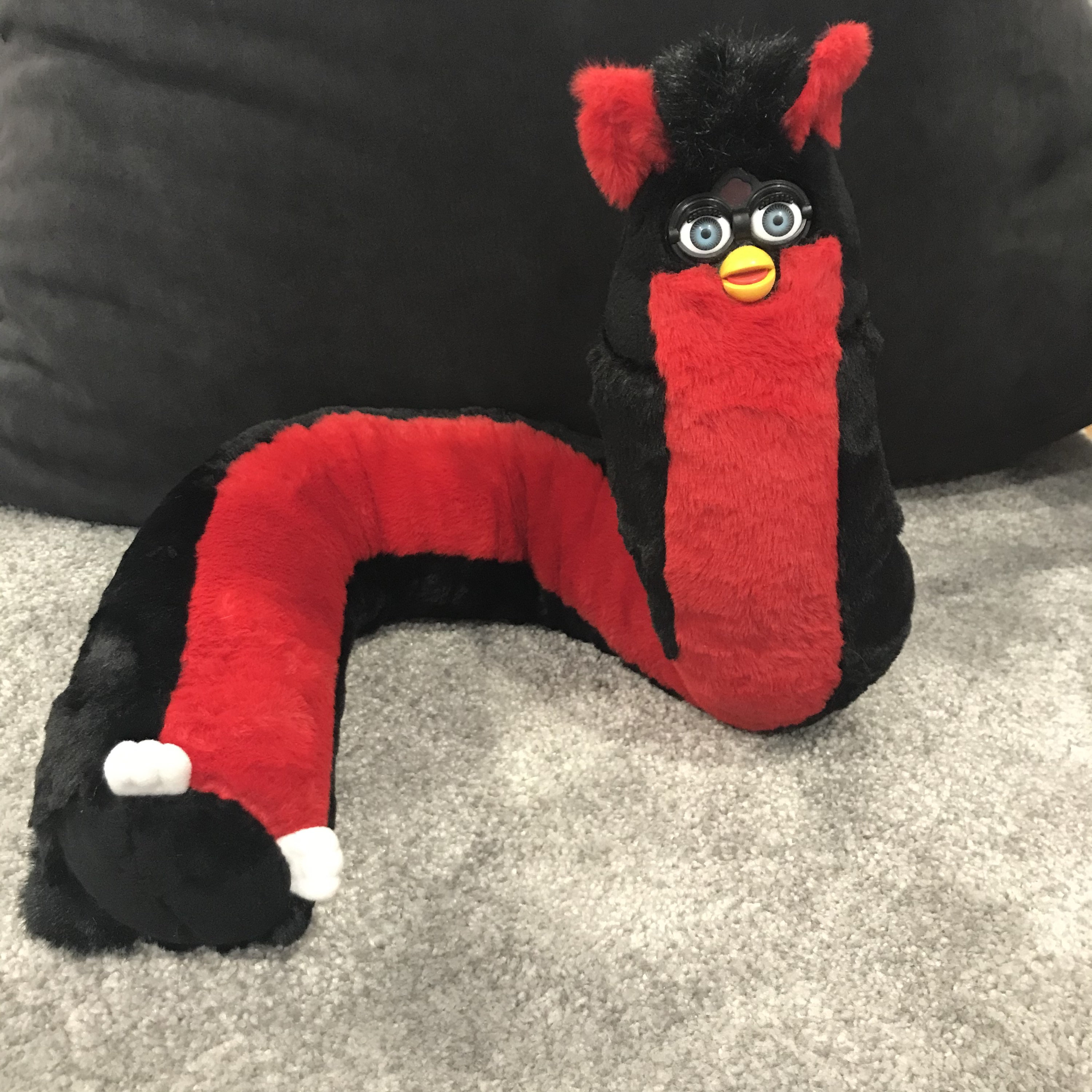 LONG FURBY With Spine - Made to Order - Etsy