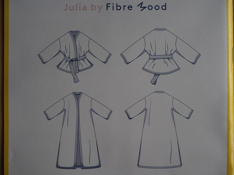 Fibre Mood Julia Jacket Sewing Pattern - Etsy