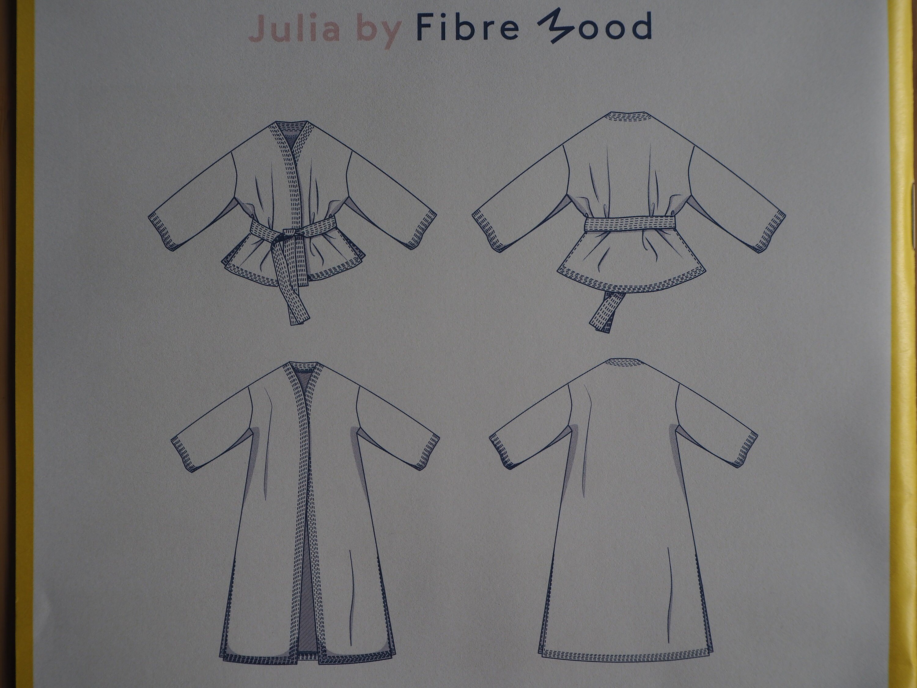 Fibre Mood Julia Jacket Sewing Pattern - Etsy UK