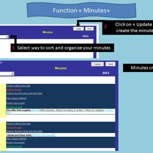 LOP - Open Actions List - Excel Template - Etsy