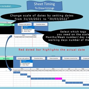 LOP - Open Actions List - Excel Template - Etsy
