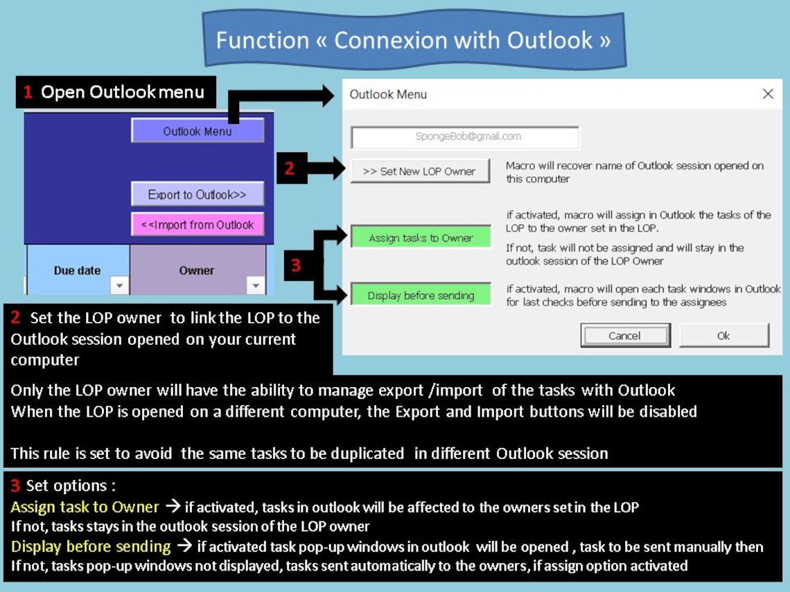 LOP - Open Actions List - Excel Template - Tools - Etsy