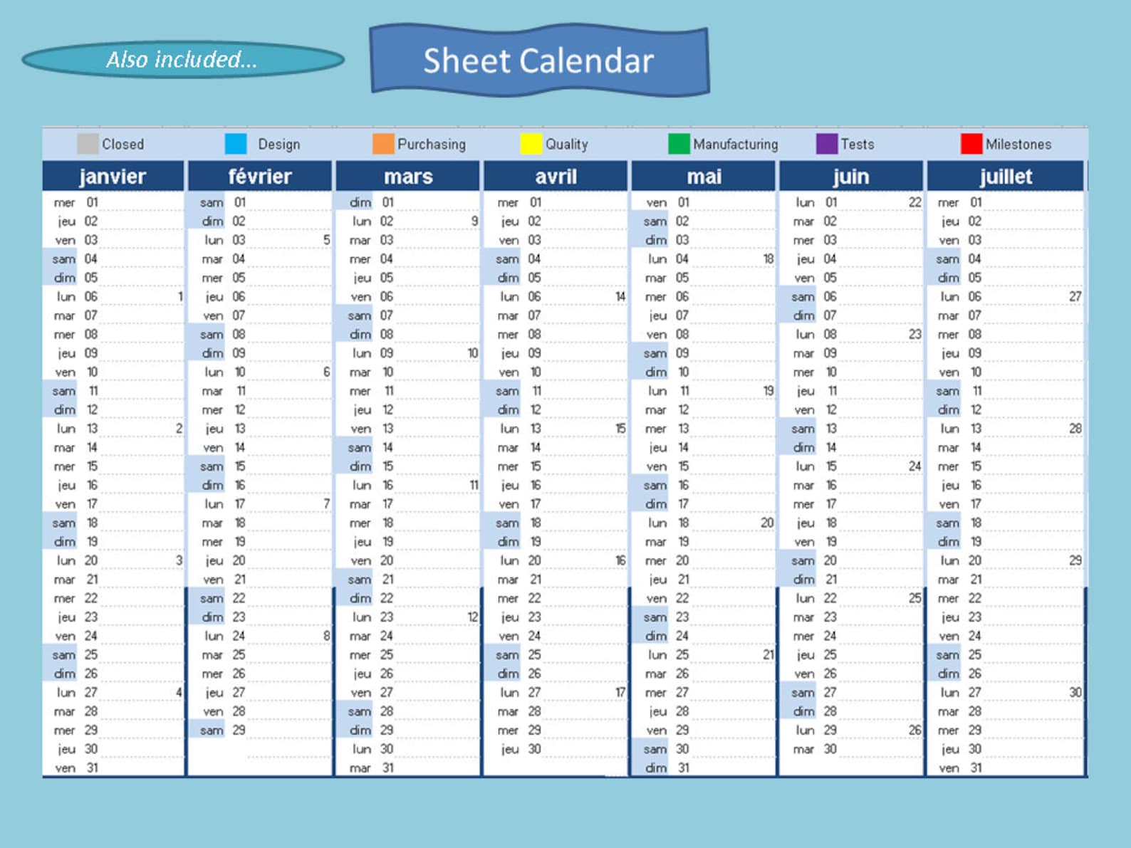 LOP List of open points Excel template | Etsy