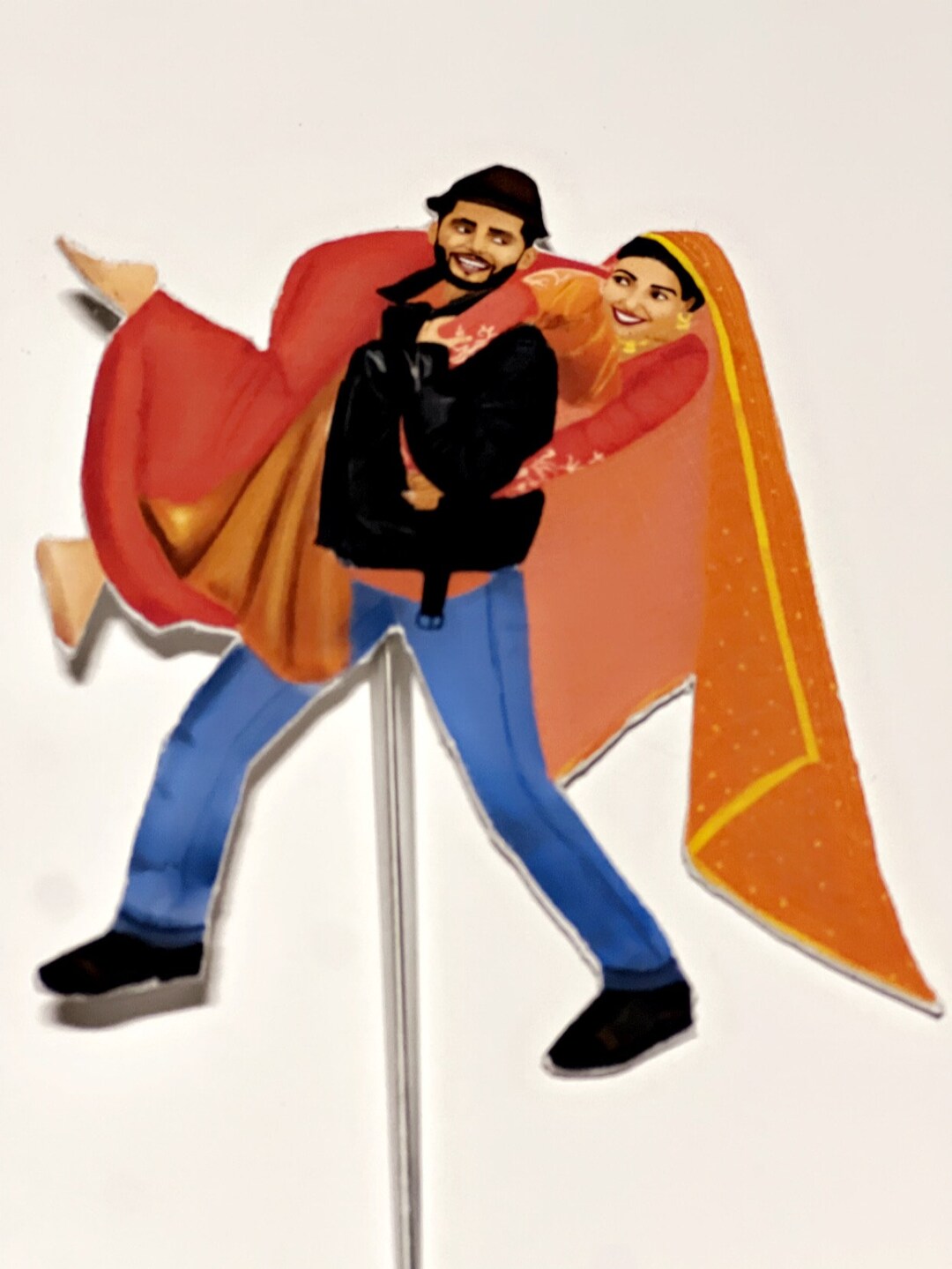 DDLJ Cake Topper / Mehndi Cake Topper / Henna Cake Topper - Etsy