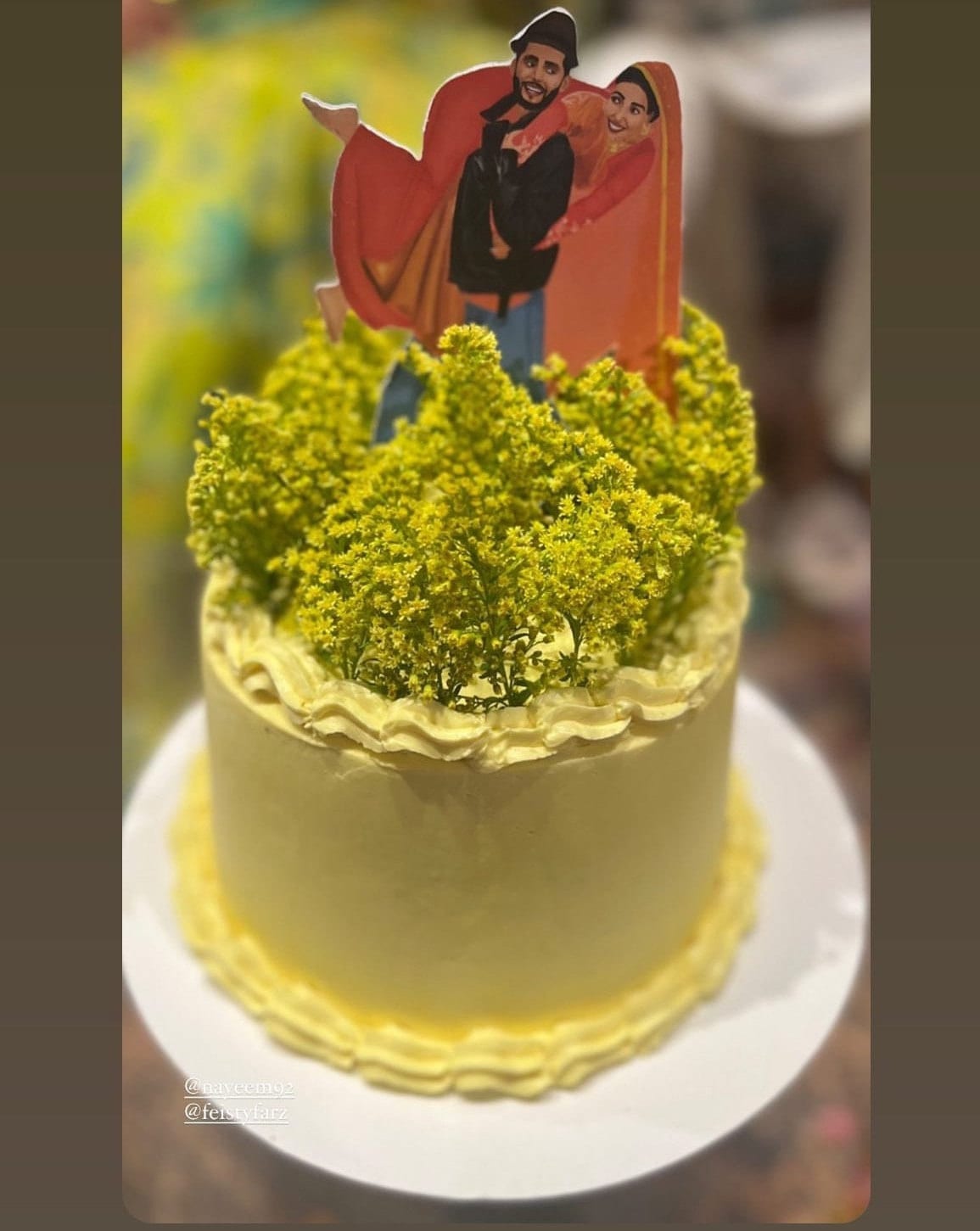 DDLJ Cake Topper / Mehndi Cake Topper / Henna Cake Topper - Etsy