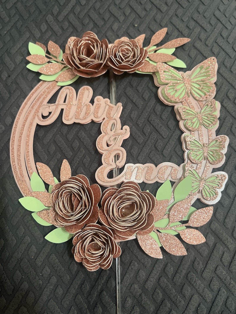 Cake Topper / Engagement Cake Topper/ Couple Cake Topper - Etsy