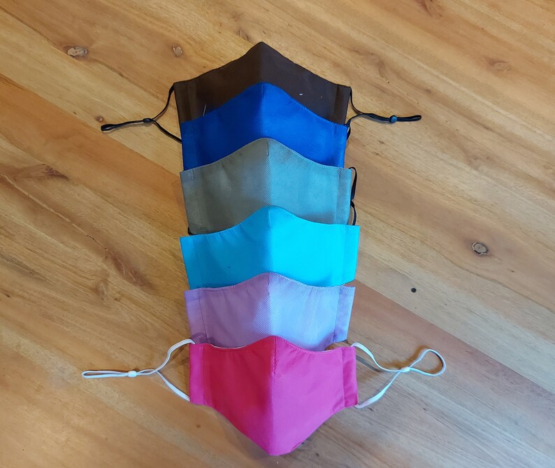 3-layer Fitted Polypropylene Face Mask, Filter Pocket, Water Resistant ...