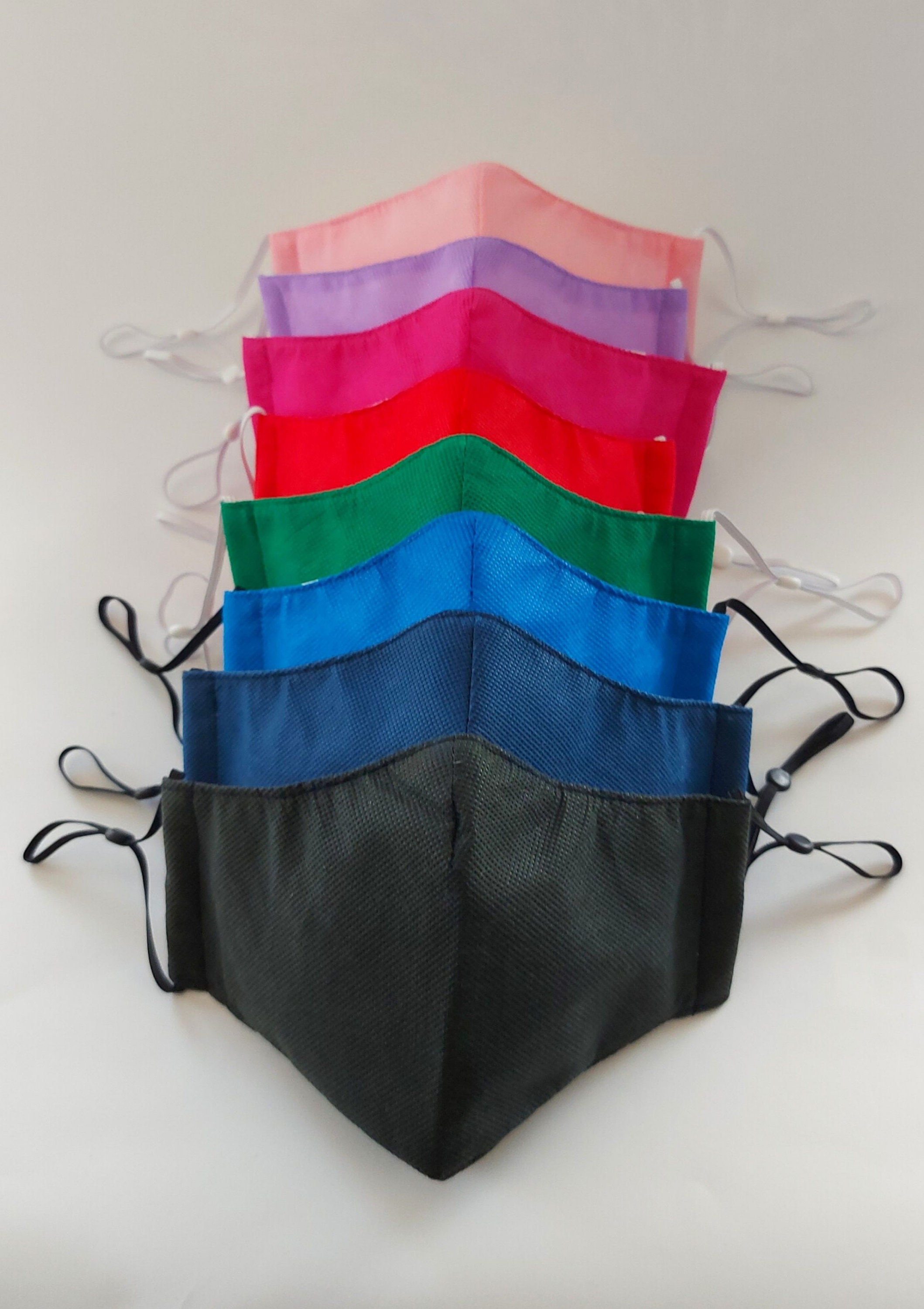 3-layer Fitted Polypropylene Face Mask Filter Pocket Water - Etsy Canada