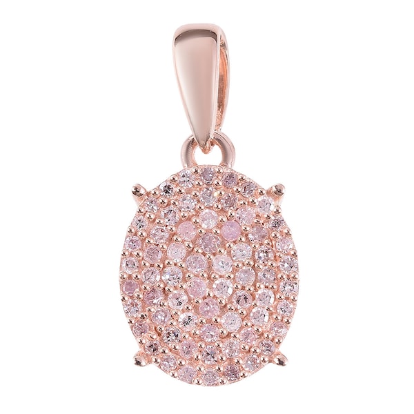 Pink Diamond Pendant - Etsy