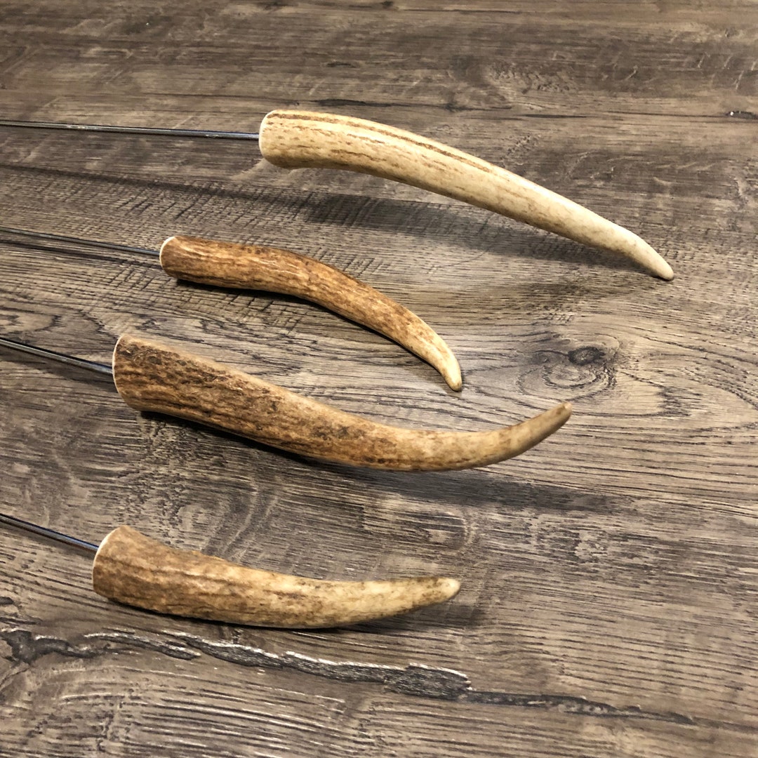 Elk Antler Tip Roasting Sticks - Etsy