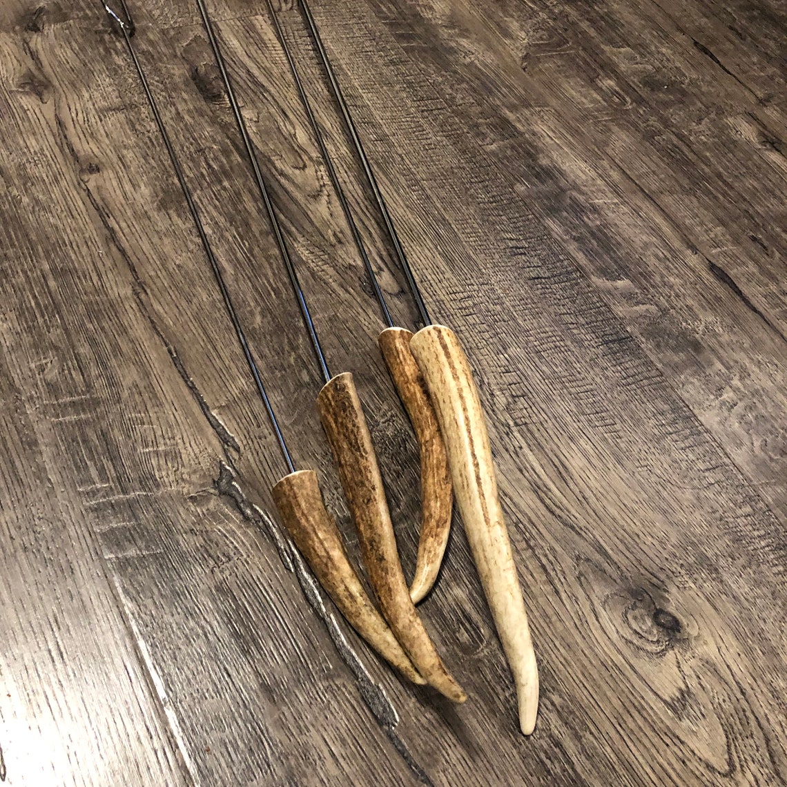 Elk Antler Tip Roasting Sticks - Etsy