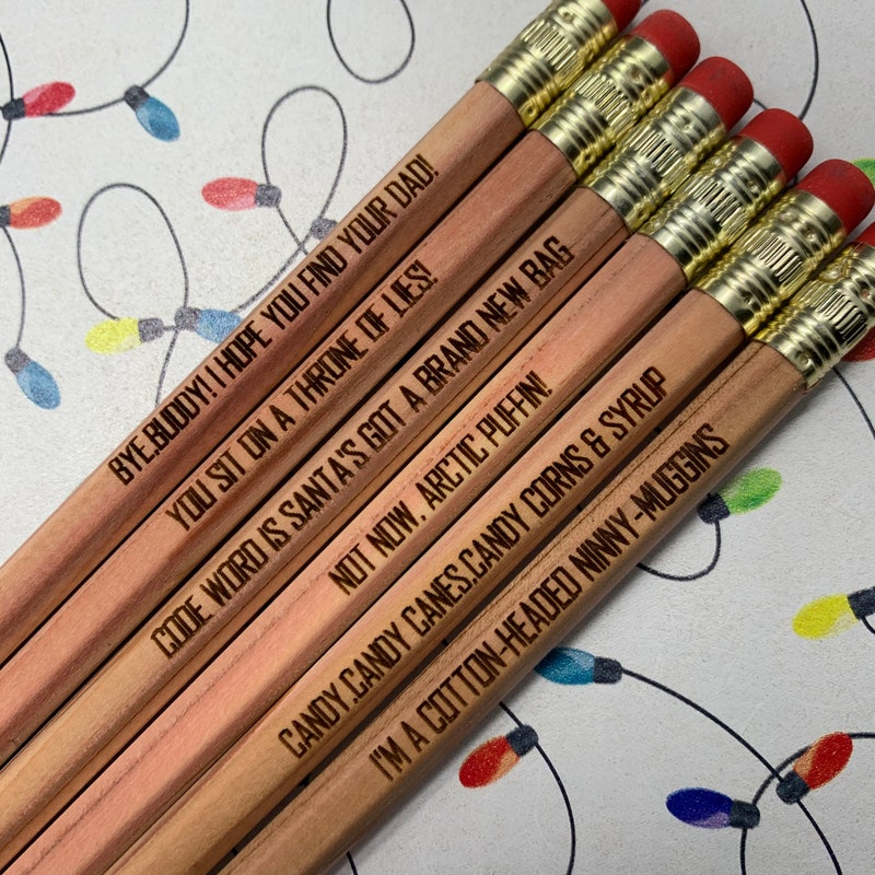 Quote Pencils - Etsy