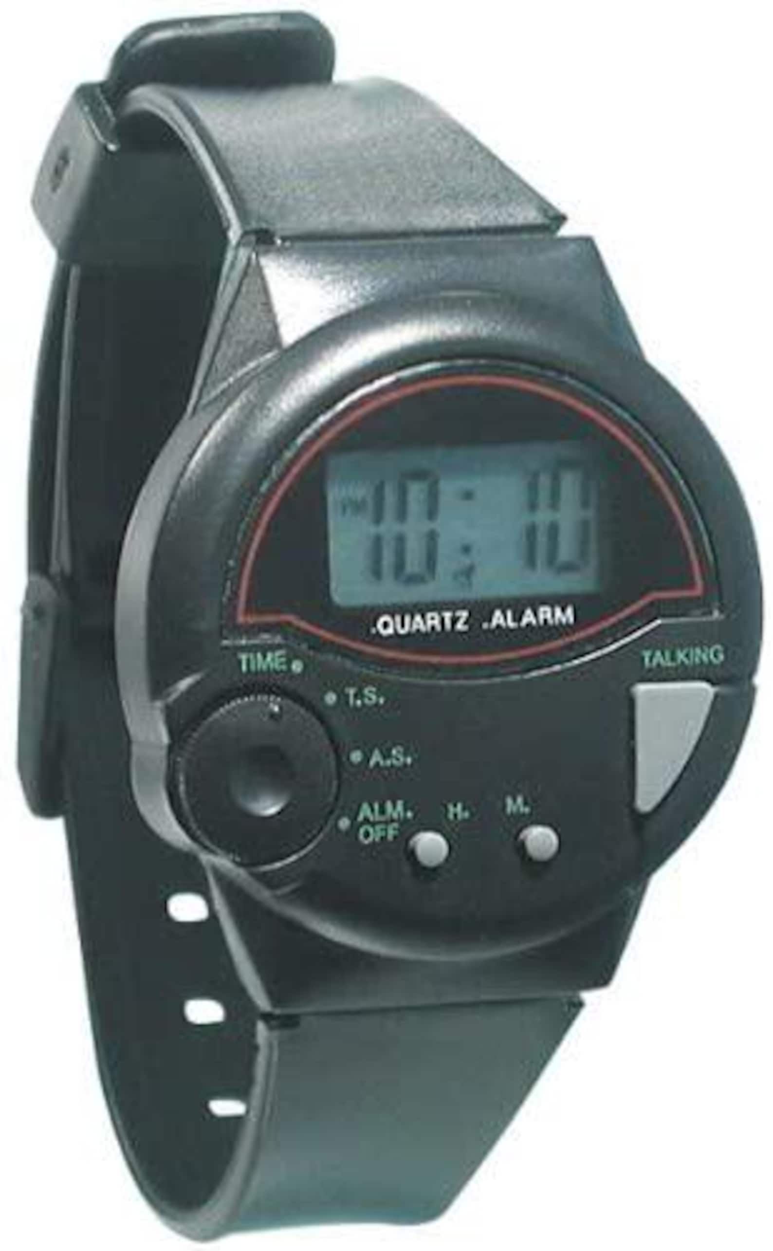 SPANISH " Talking Wristwatch With Alarm EZ to Set & E Z to Hear for the ...