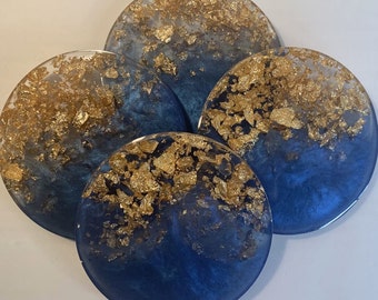 Blue Coasters | Etsy UK