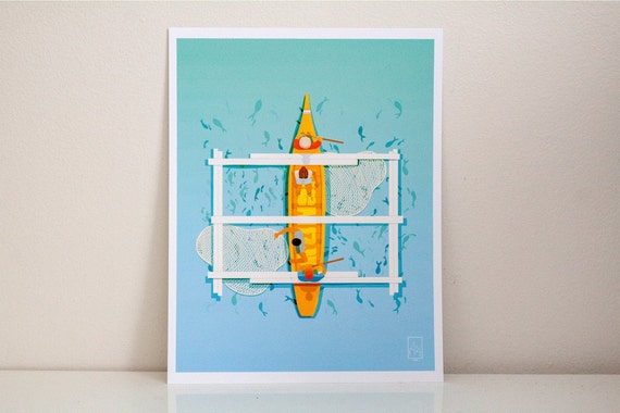 Bangka Art Print 8.5 X 11 Lakbay - Etsy