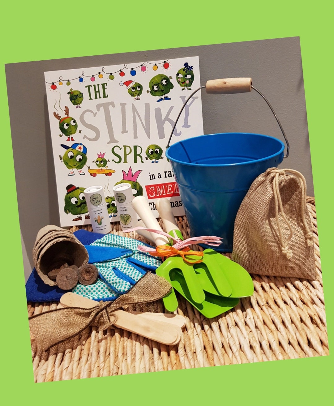 Gift Set for Children - Brussel & Sweetcorn Seedlings Gift Set - Etsy