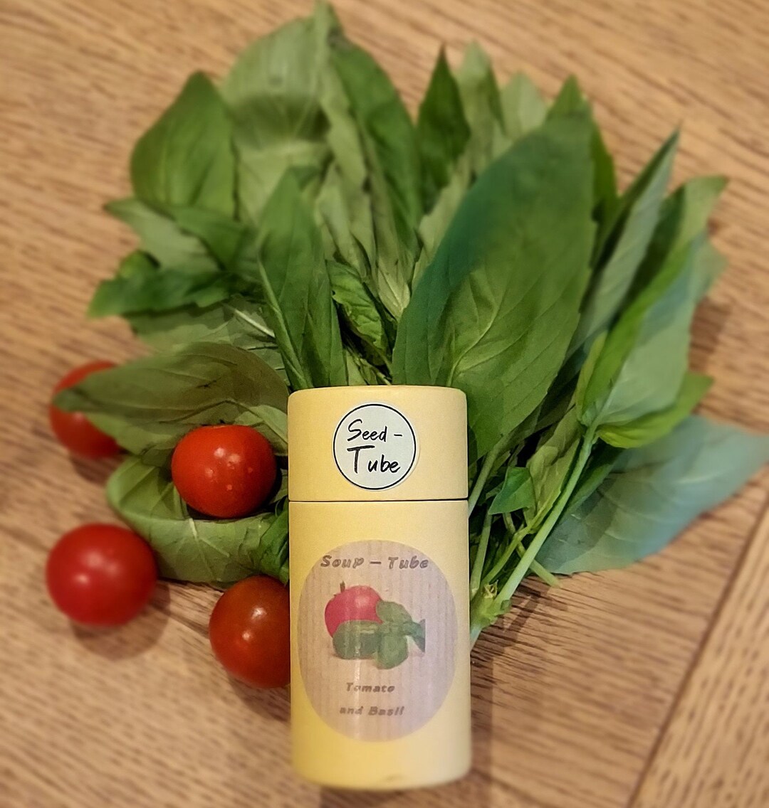 Tomato & Basil - Soup Tube Gift - Etsy UK