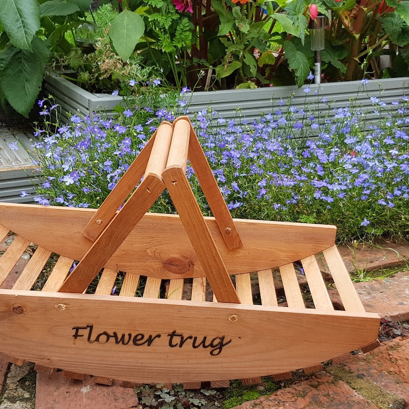 Wooden Trug - Etsy UK