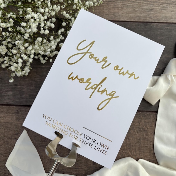 Wedding Signs - Etsy UK