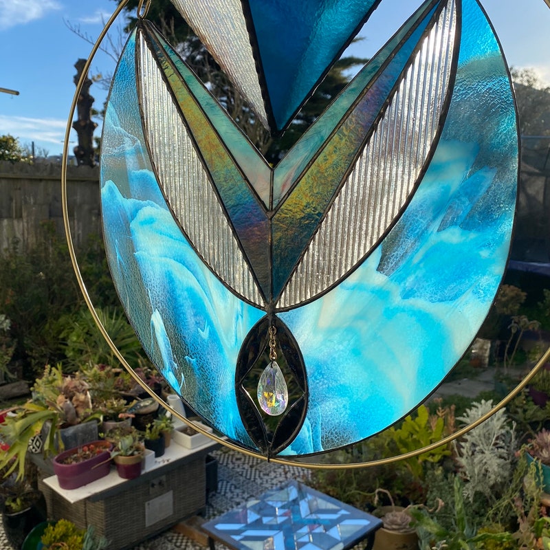 Stained Glass Planters - Etsy