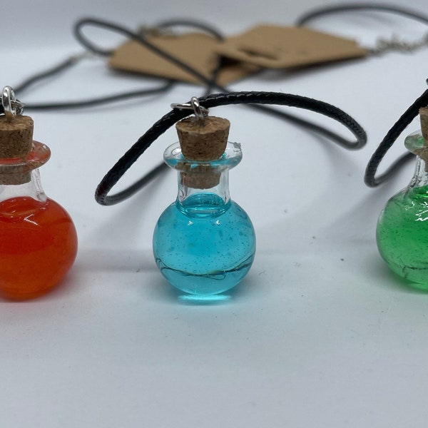 Potion Necklace - Etsy