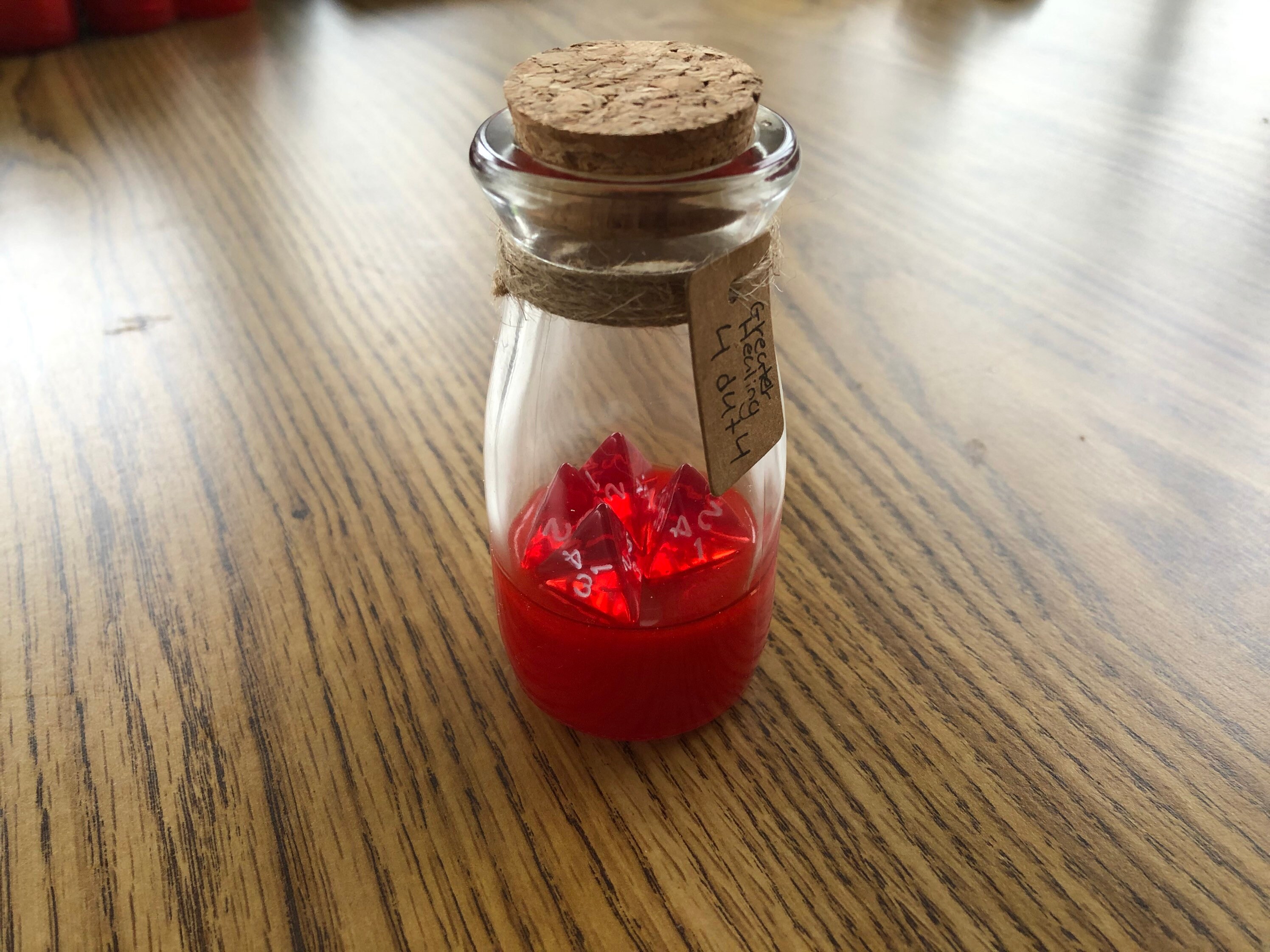 Greater Healing Potion Dnd, Dungeon and Dragons, Rollable Healing ...
