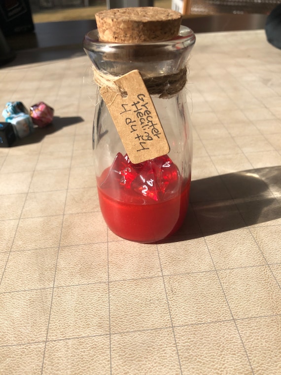 Greater Healing Potion Dnd Dungeon and Dragons Rollable - Etsy