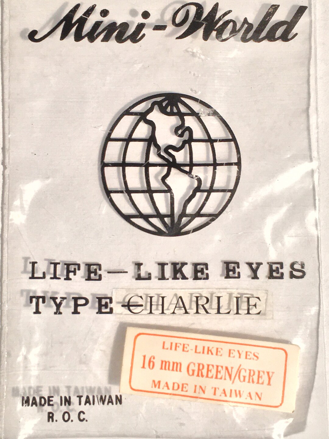 Vintage Mini-world Life-like Eyes Type Charlie Brown or - Etsy