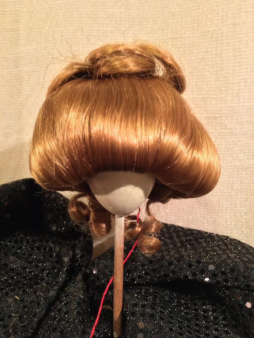 Vintage "gibson" Doll Wig by Monique Collection 3 Sizes, 4 Colors - Etsy